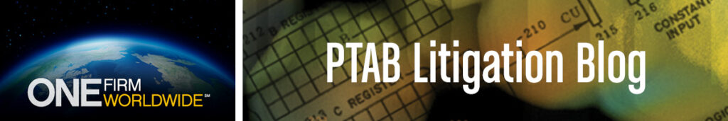 Home - PTAB Litigation Blog